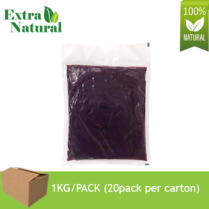 [Extra Natural] Frozen Purple Sweet Potato Paste 1kg/pack (20 packs per ...