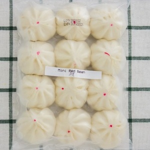 Mini Pau (Red Bean) 12pcs (sold per pack) Frozen Red Bean Pau Pau ...