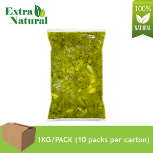 [Extra Natural] Frozen Kiwi Premium Pulp 1kg/pack (10 packs per carton ...