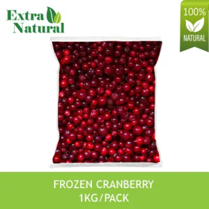 [Extra Natural] Frozen Cranberry 1kg/pack (sold per pack) — HORECA ...