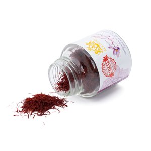 Premium Saffron Grade A+ Glass Packaging 5g/bottle (6 bottles per ...