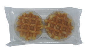 Belgian Waffle 50g x 4pcs x 20 pack ( Frozen ) (Select your Flavour ...