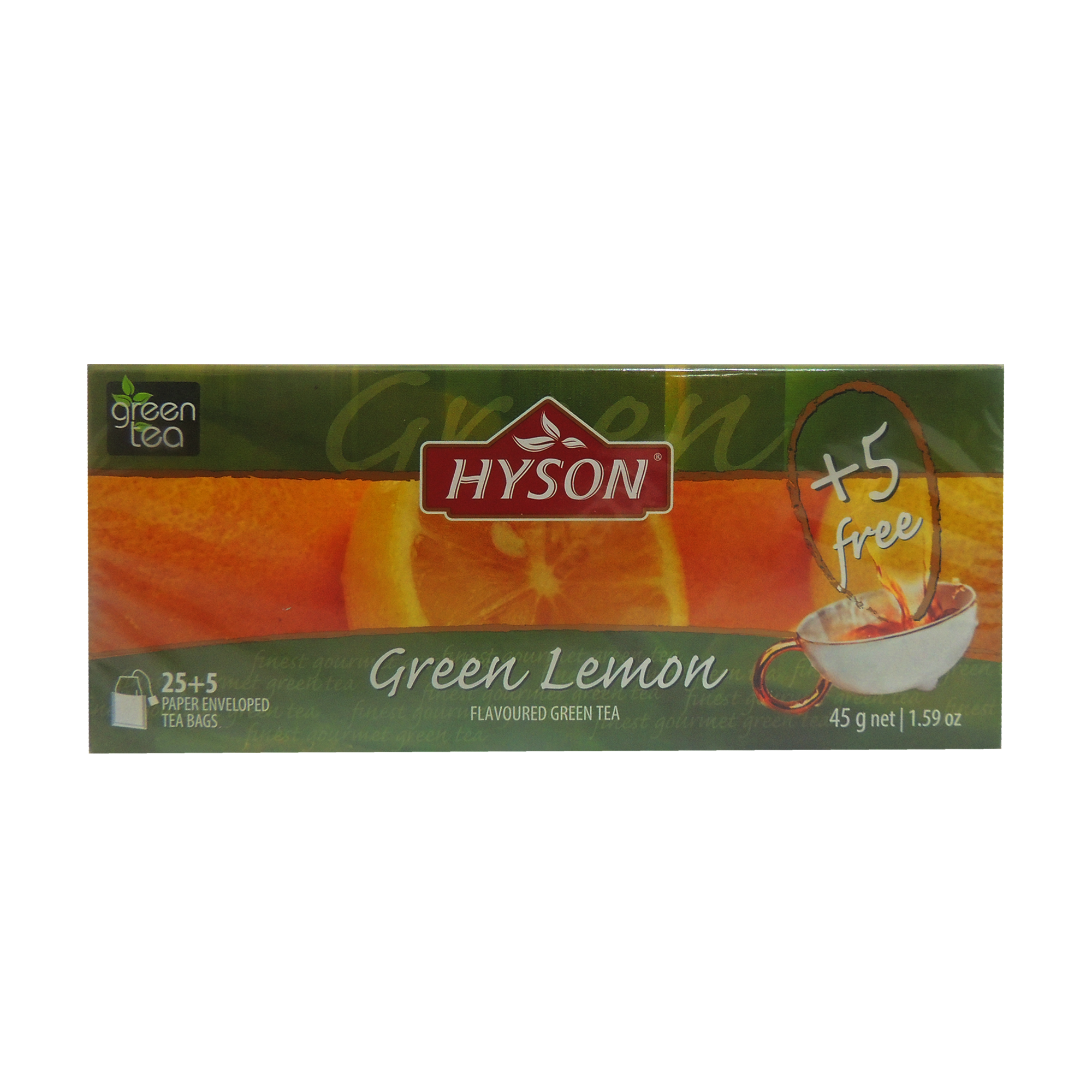Hyson Classic GT Green Lemon 30teabags/box (sold per box) — HORECA ...
