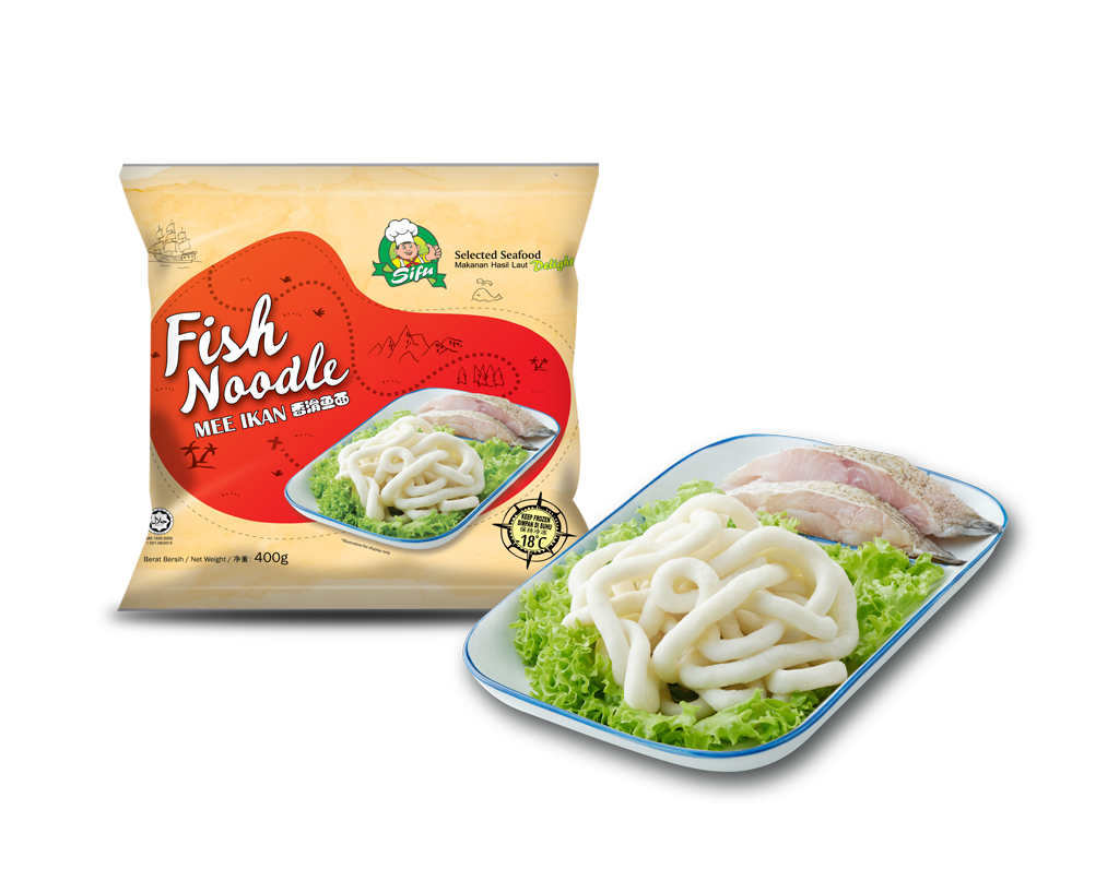 Fish Noodle 400g/pack (20packs percarton) — HORECA Suppliers | Supplybunny