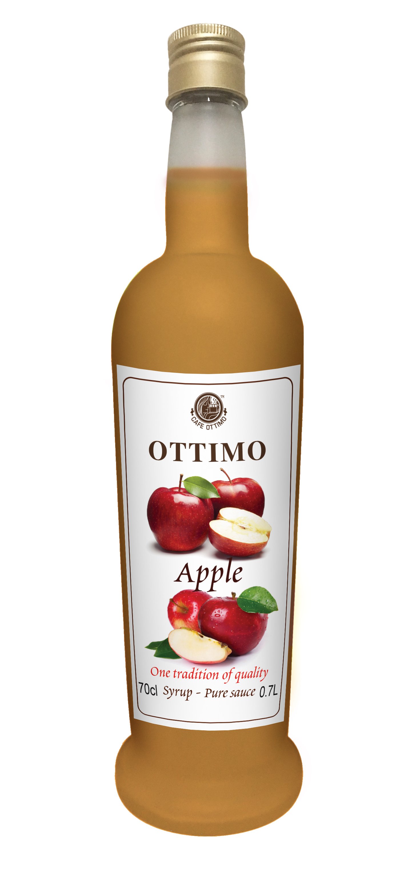 Ottimo Apple Flavour Syrup, Apple Syrup 700ml/bottle (sold per bottle ...
