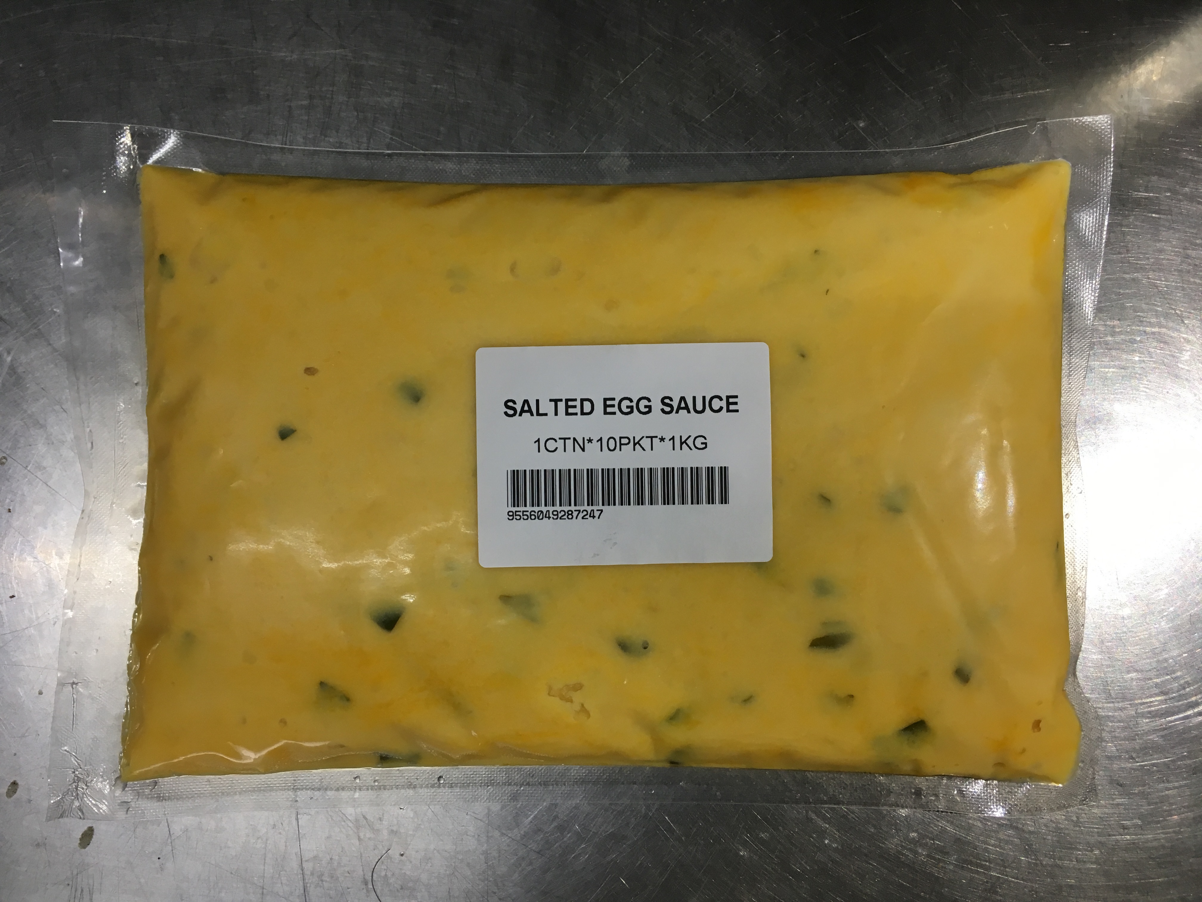 Salted Egg Paste 1kg/pack (10 packs per carton) — HORECA Suppliers ...