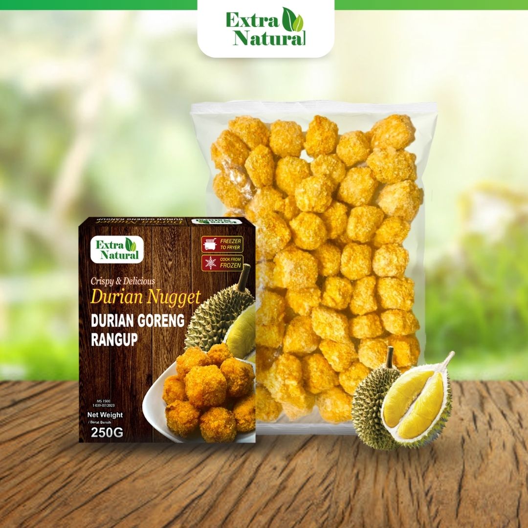 [Extra Natural] Frozen Durian Nugget 1kg/pack (12 packs per carton ...