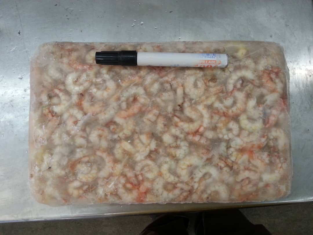 Frozen Sharp Prawn PUD 100/200 1.8kg/block x 6 blocks/ctn (Sold per ...