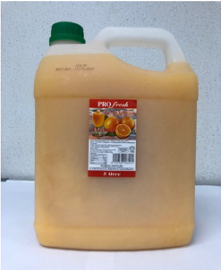 Profresh Freshly Squeezed Orange Juice 5 Liter/ bottle (sold per bottle) Malaysia — HORECA ...