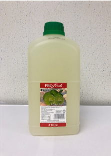 Profresh Fresh Lime Juice 2 Liter/ bottle (sold per bottle) Malaysia ...