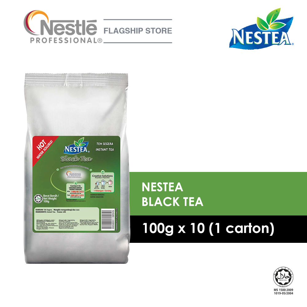 Nestea Black Tea Instant Powder 100g/pack x 10 packs per Carton (Sold ...