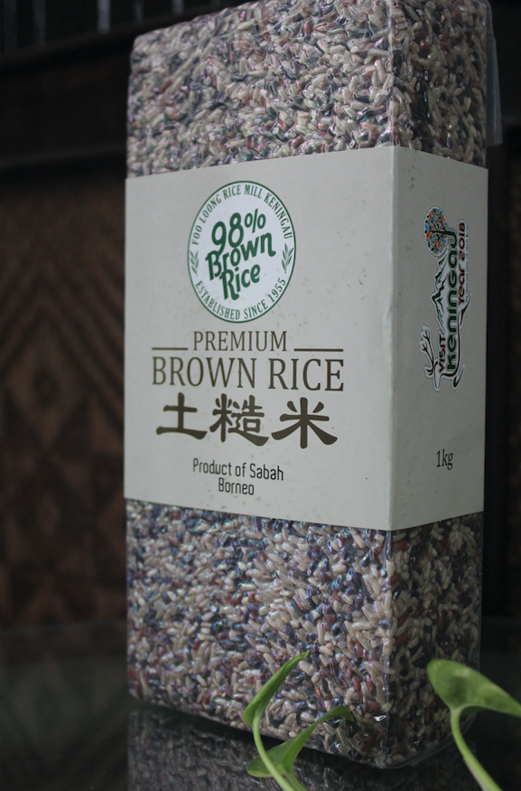 Sabah Brown Rice (98% Unpolished) 1kg/pack (Sold per Pack) — HORECA ...