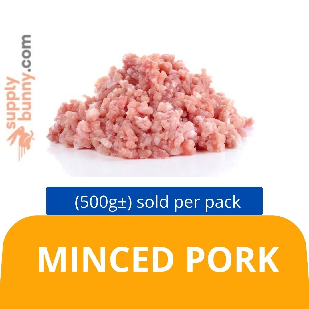 Minced Pork 500g/pack (Sold per Pack) — HORECA Suppliers | Supplybunny