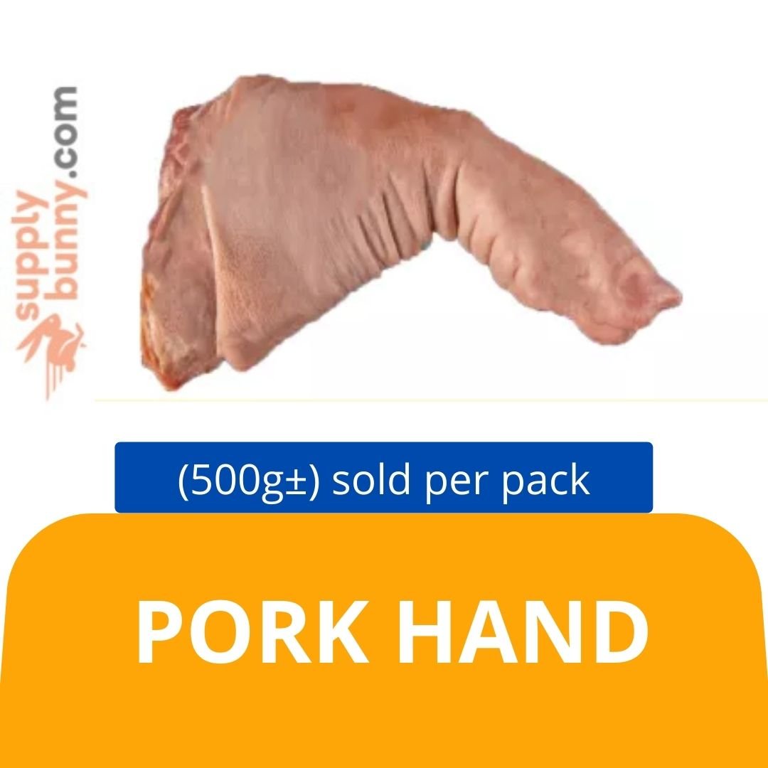 Pork Hand 500g/pack (Sold per Pack) — HORECA Suppliers | Supplybunny