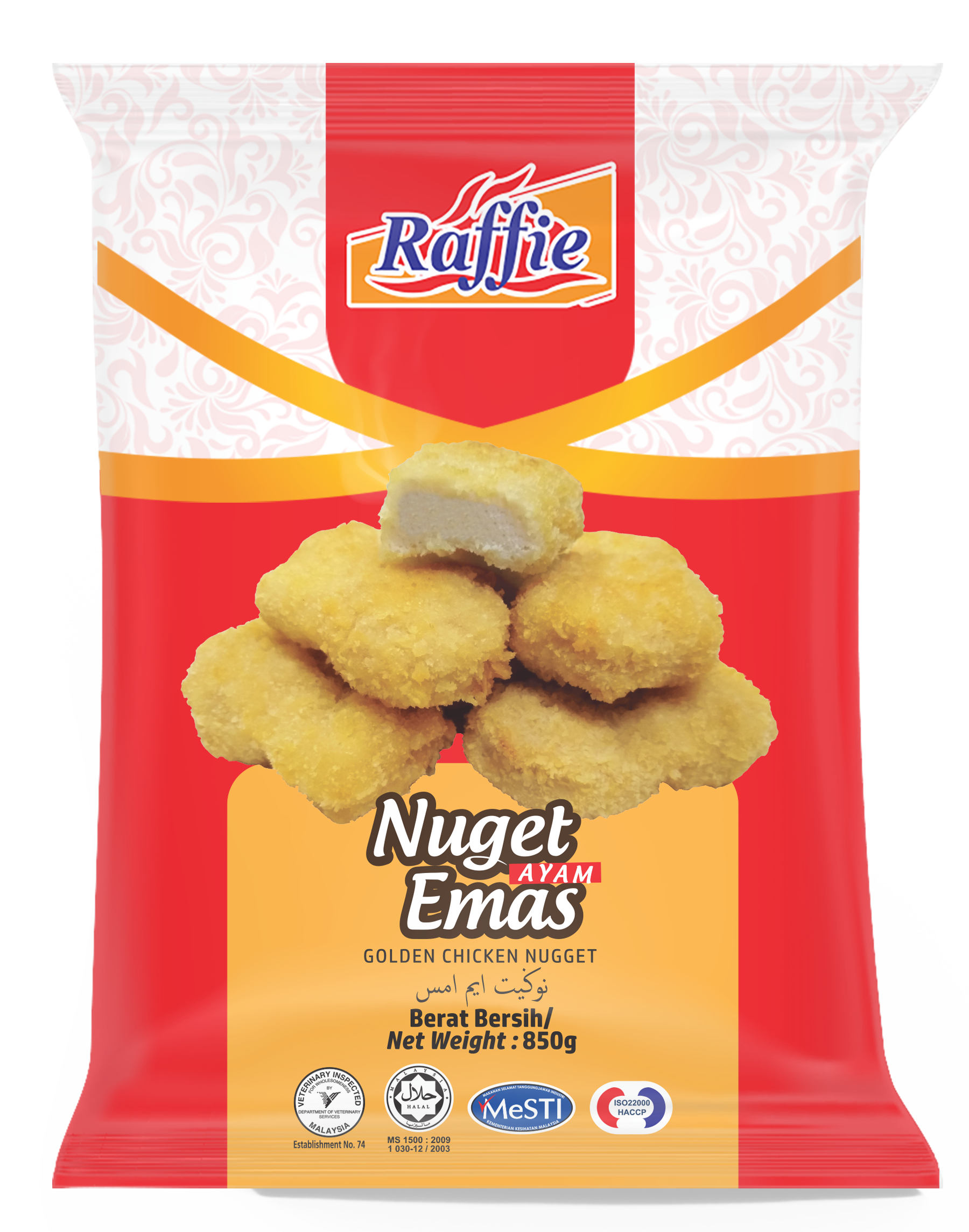 Raffie Golden Nugget 850g/pack (Sold per Pack) — HORECA Suppliers ...