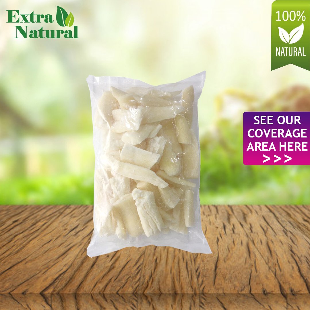 [Extra Natural] Frozen Premium Cassava Block 1kg/pack (Sold per Pack ...