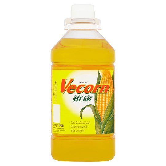 Vecorn Corn Oil 3kg/bottle (Sold per Bottle) — HORECA Suppliers ...