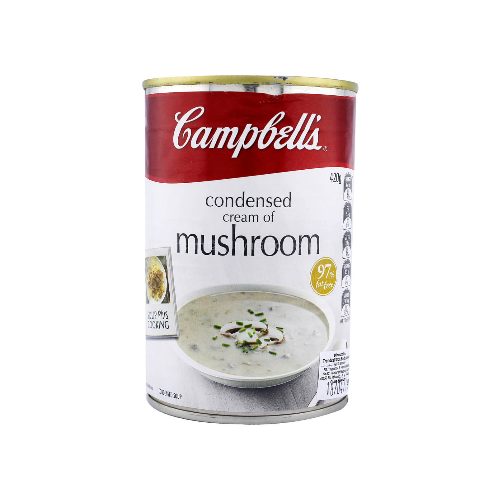 Campbell's Cream Of Mushroom 420g/can (Sold per Can) — HORECA Suppliers ...