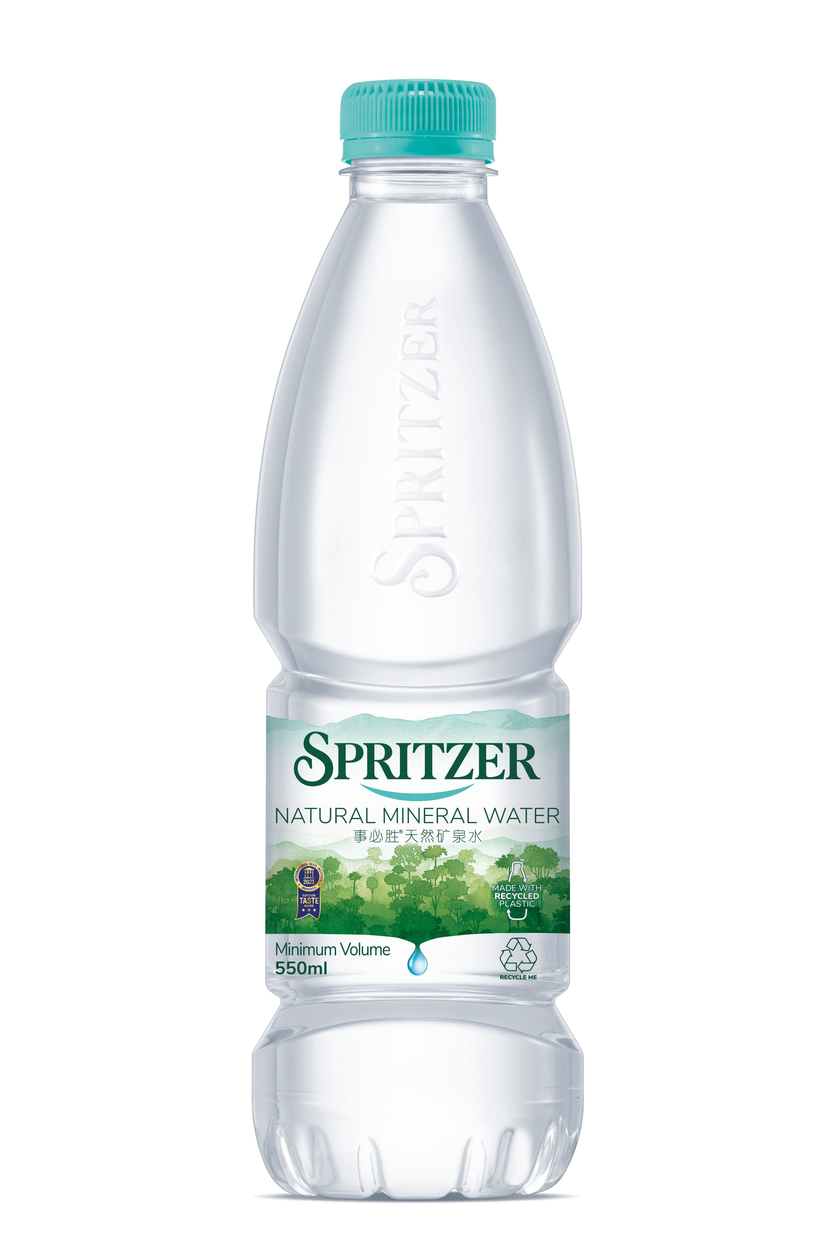 Spritzer Mineral Water 550ml bottle Sold Per Bottle HORECA