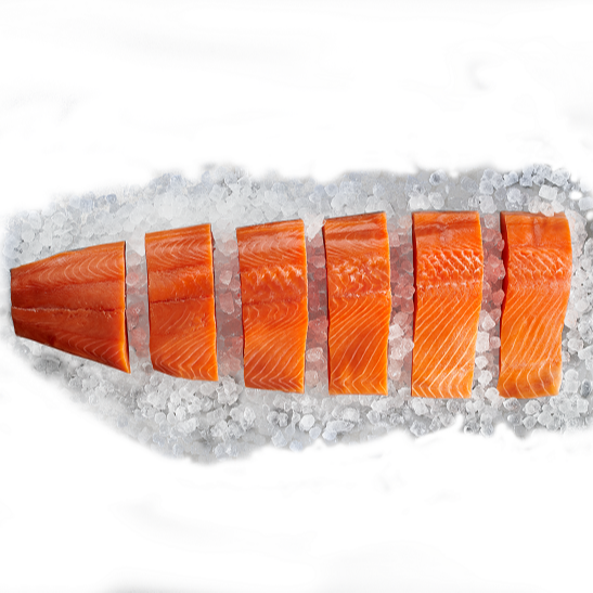 Frozen Norway Salmon Fillet (4-5 Pcs) 0.9-1kg per pack (Sold per Pack ...