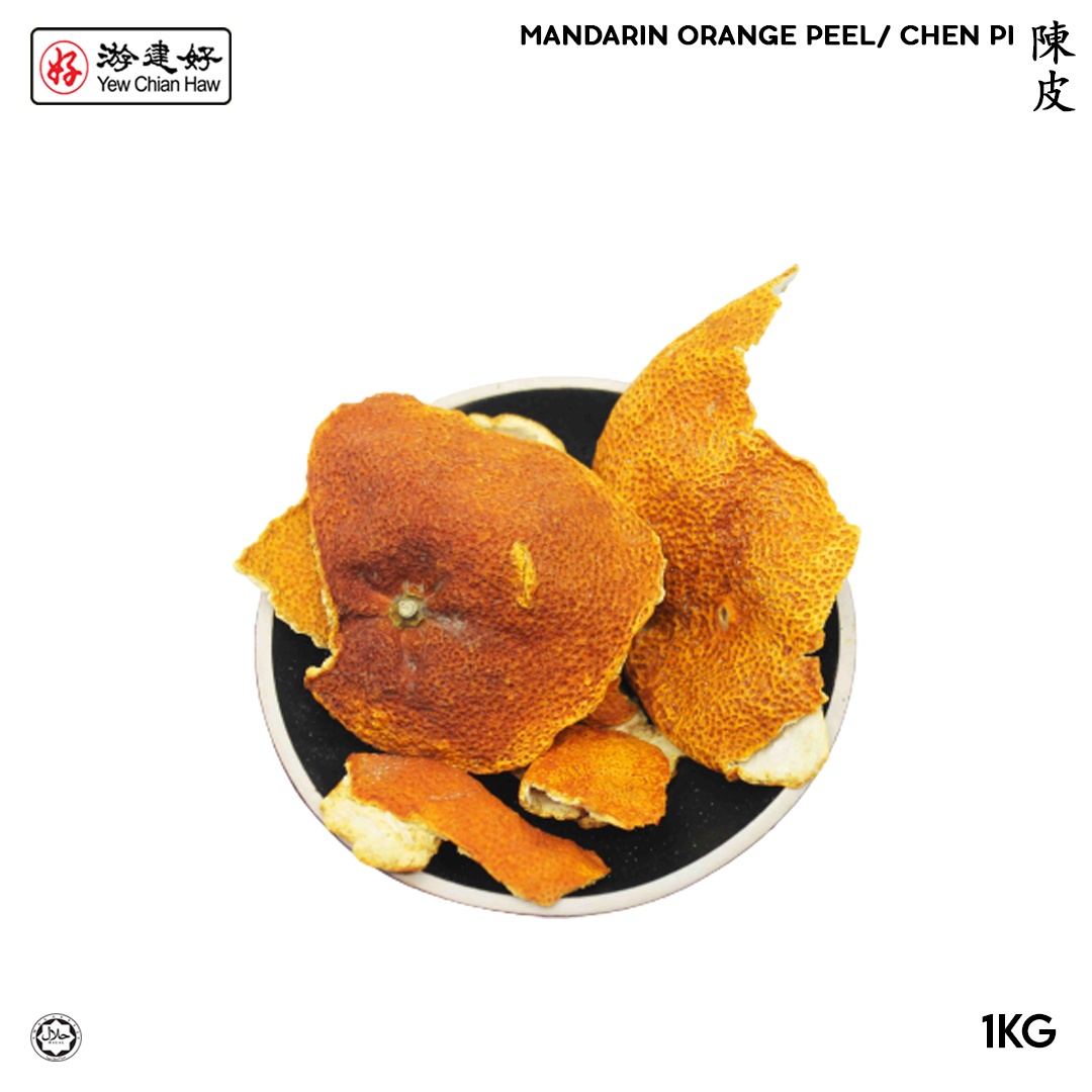 YCH Herbs 陳皮 Mandarin Orange Peel/ Chenpi/ Chen Pi (1KG/pack) (Sold per ...