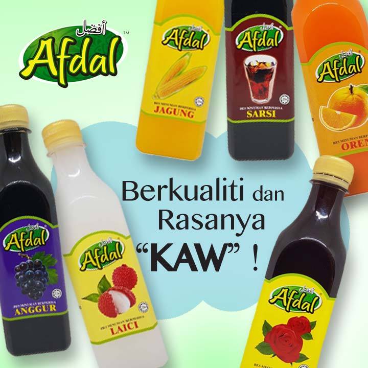 Afdal Flavour Concentrated 375ml X 24 bottle per carton (Sold Per ...