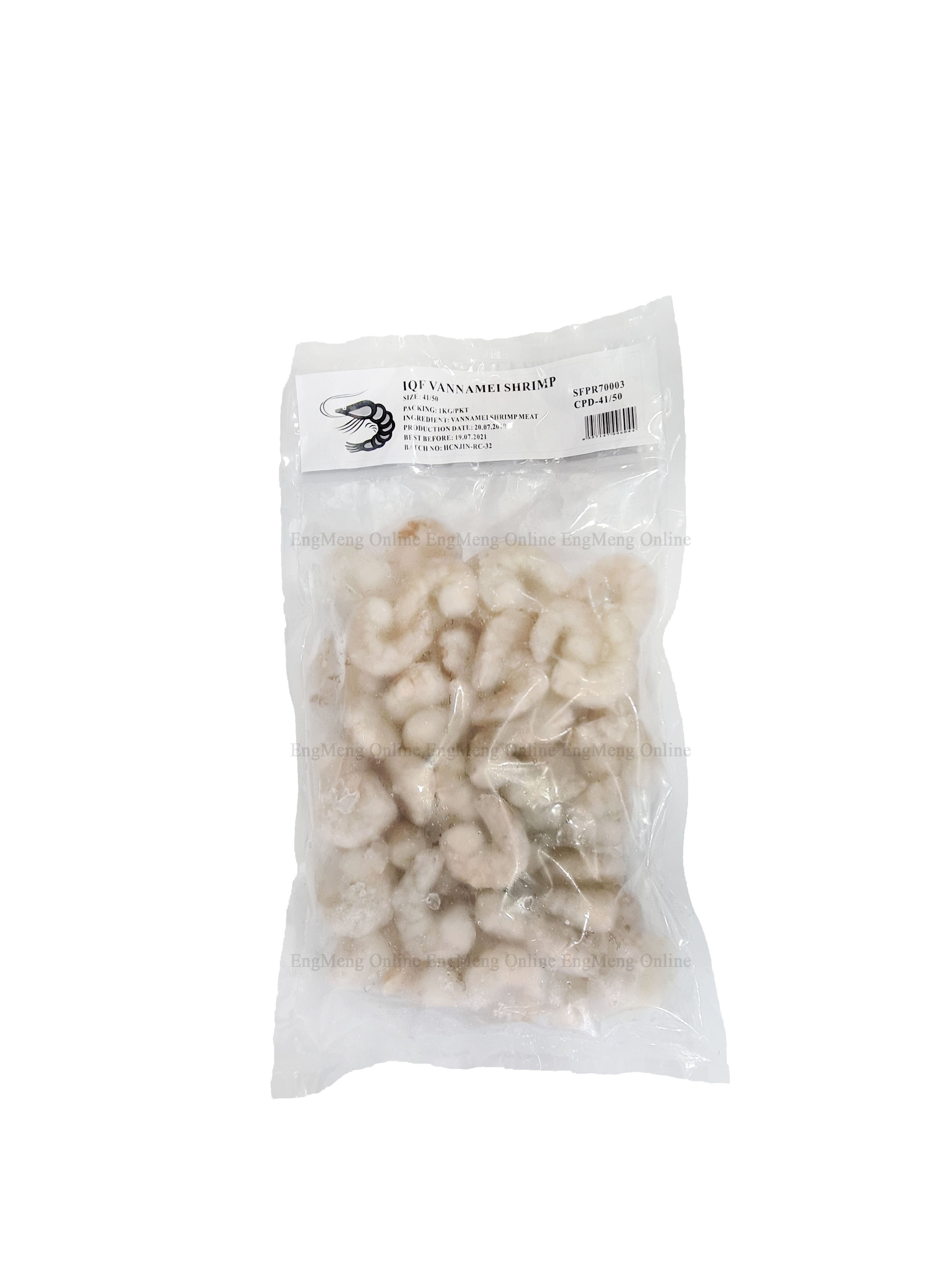 IQF Vannamei Shrimp 41/50 1KG (Sold Per Pack) — HORECA Suppliers | Supplybunny