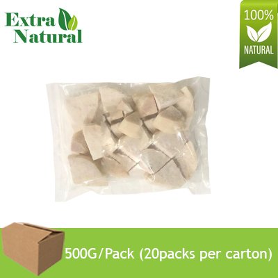 [Extra Natural] Frozen Taro Chunk [100% Pure Taro] 500g per pack (20 ...