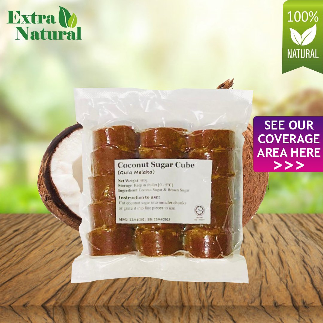 [Extra Natural] Coconut Sugar Cube 500g/pack (sold per pack) — HORECA Suppliers | Supplybunny