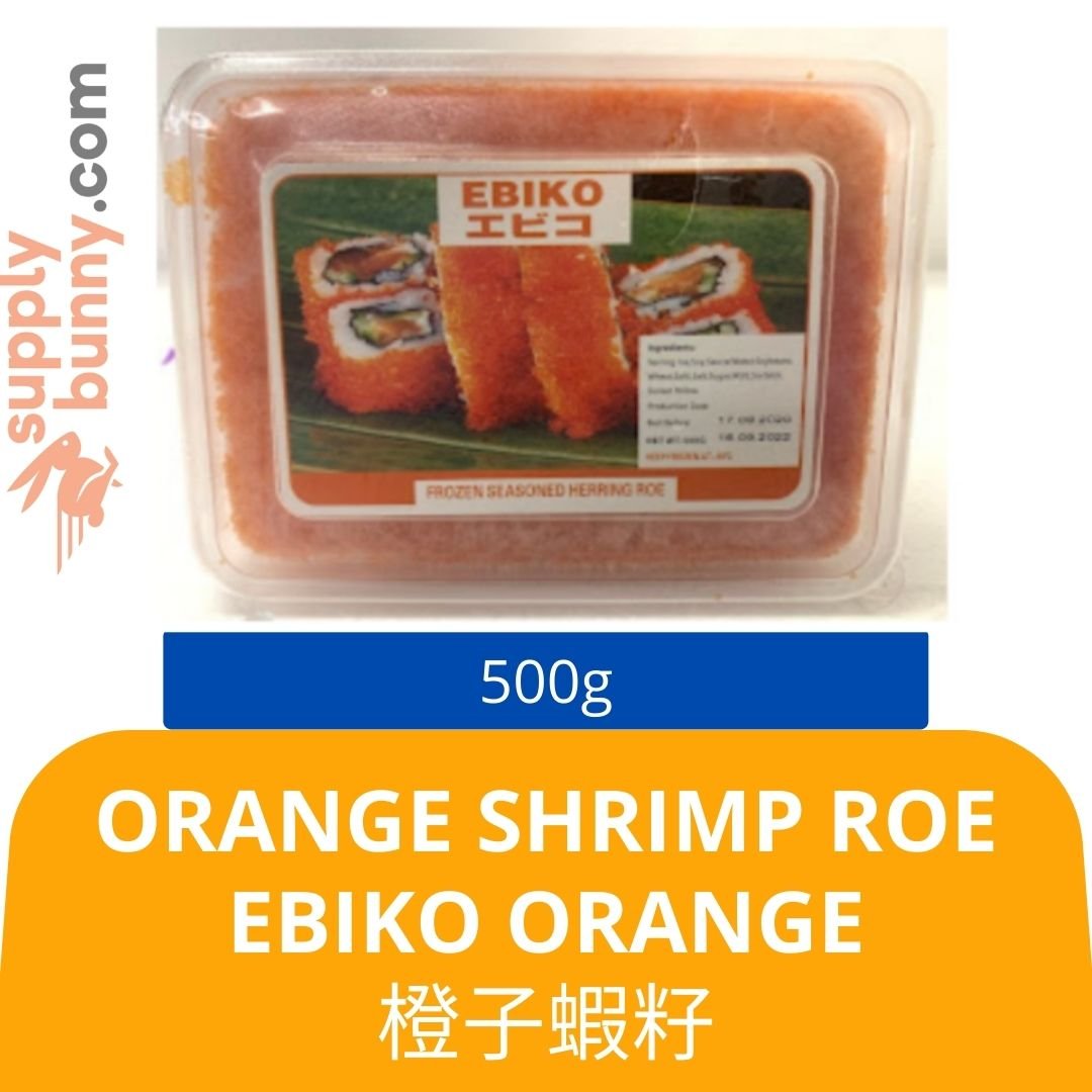 Orange Shrimp Roe Ebiko Orange (500g) Roe Udang Oren — HORECA Suppliers ...