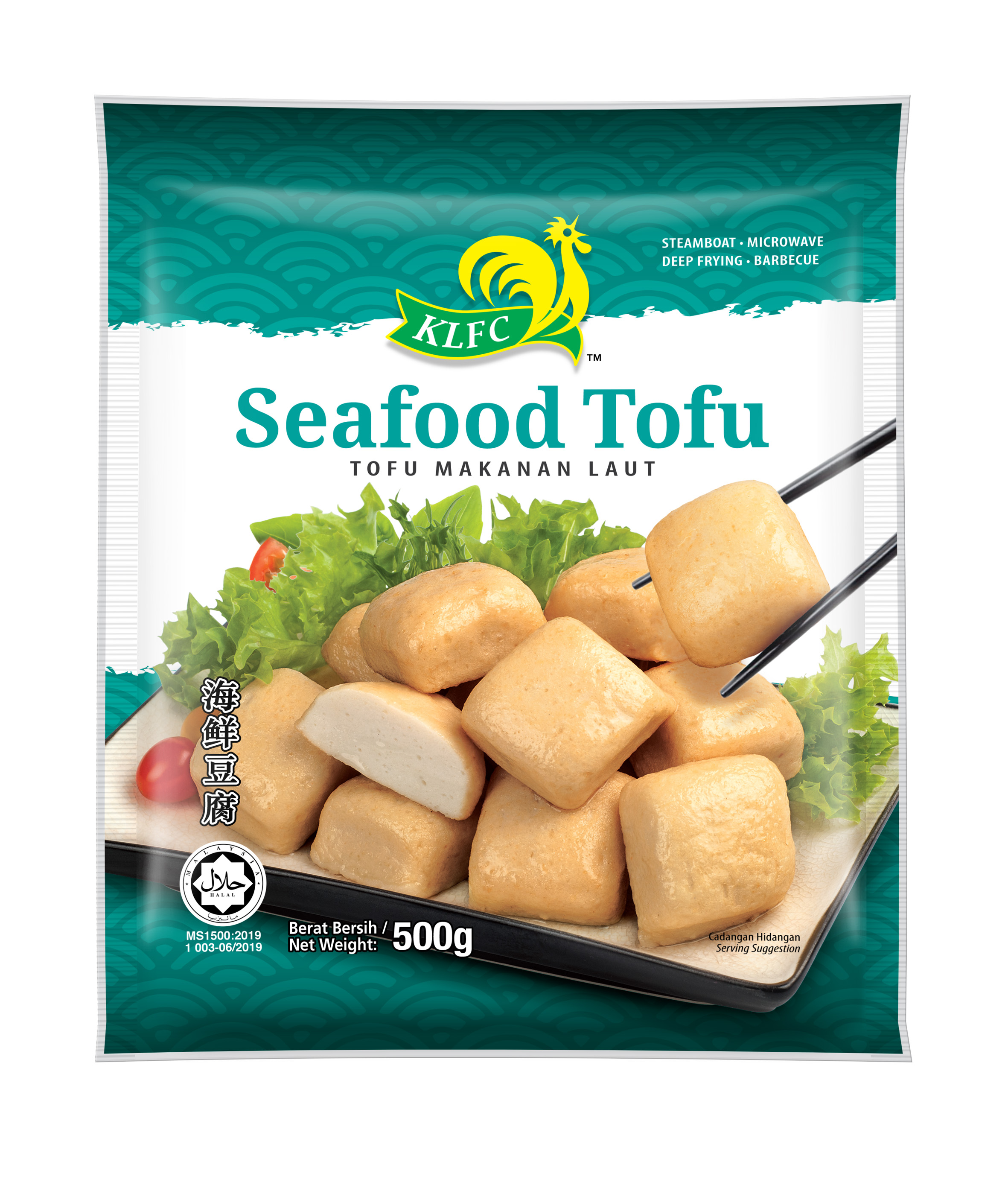 KLFC Seafood Tofu 500g/pack (20 packs per carton) — HORECA Suppliers ...