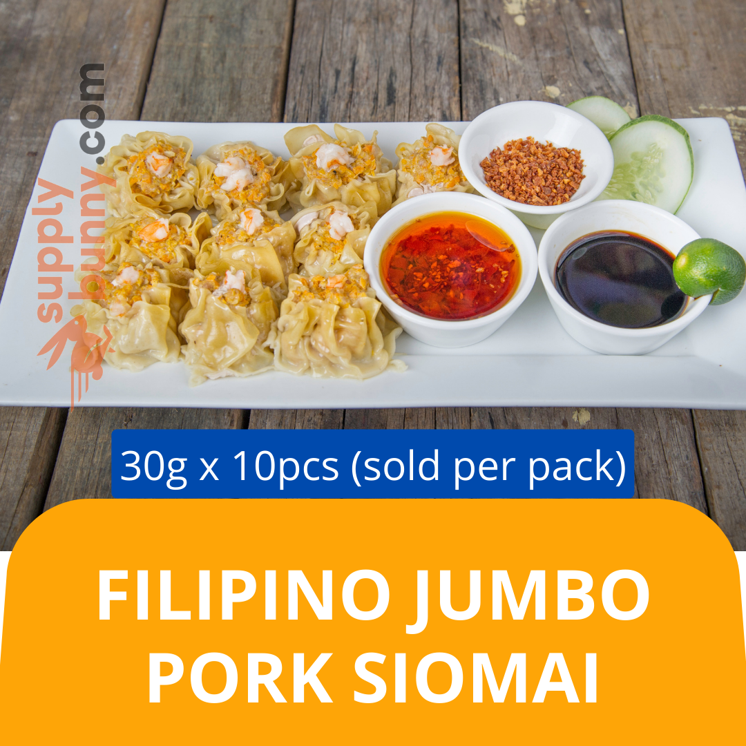 Jumbo Siomai (30g x 10pcs) (sold per pack) 猪肉烧卖 The Narra Frozen ...