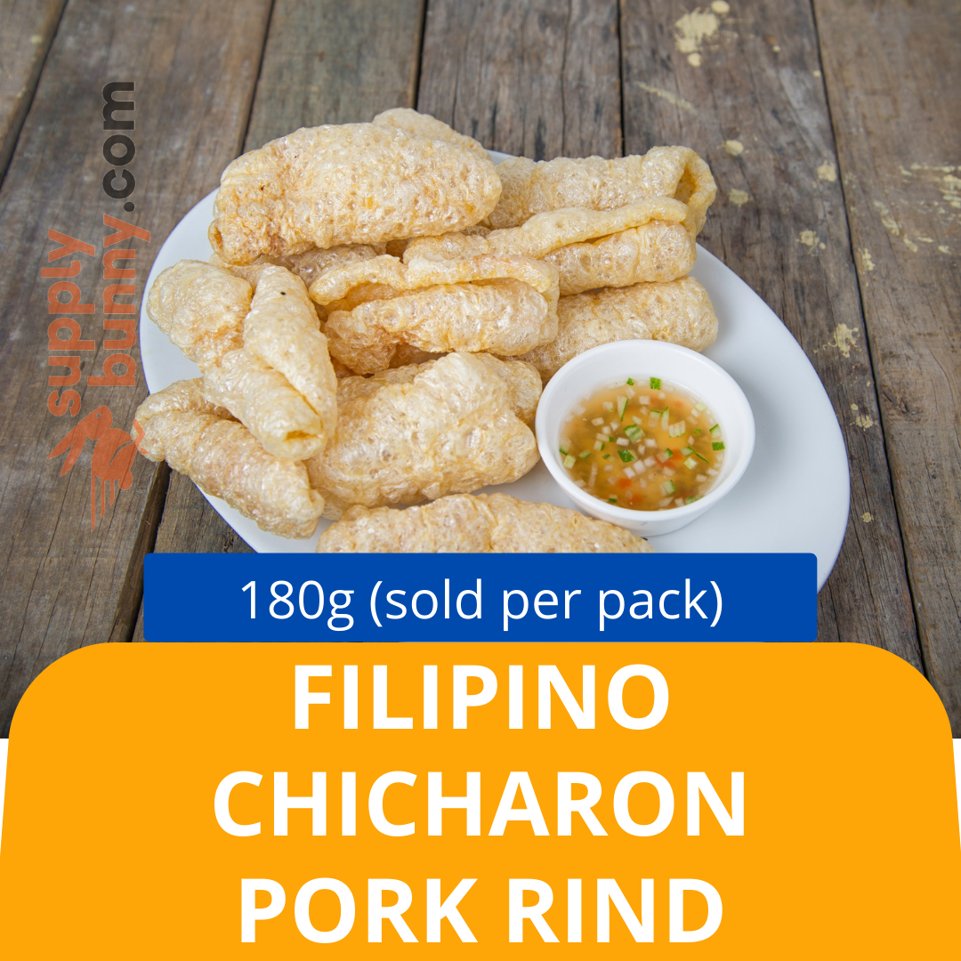 Chicharon (180g per pack) (sold per pack) 菲式油炸猪皮 The Narra Frozen ...