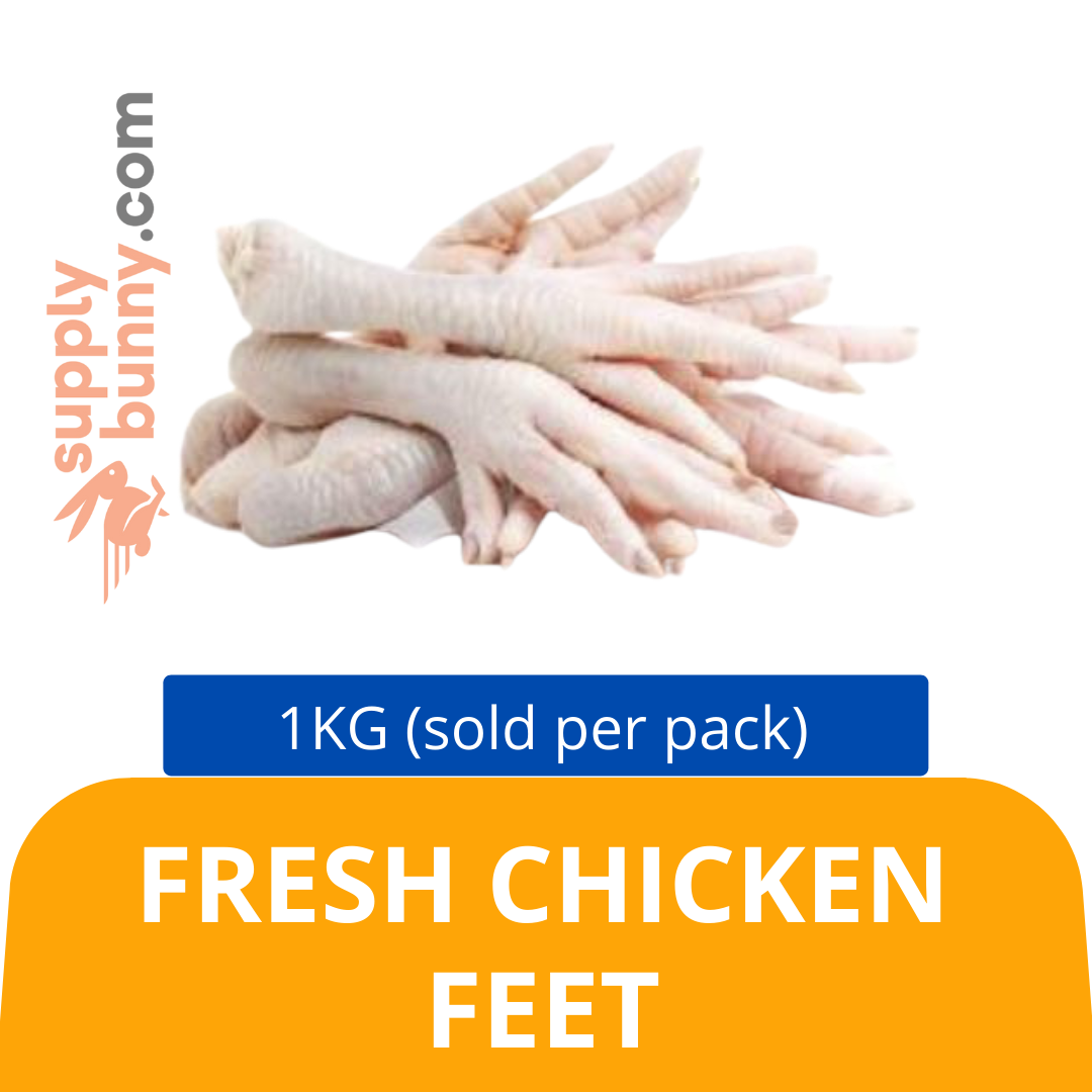 Fresh Chicken Feet 1KG (sold per pack) 鸡爪 (每包出售) DCS Chicken Kaki Ayam ...
