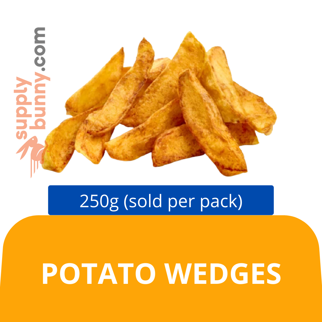 Potato Wedges 250g (sold per pack) 薯角 Atas Brand Cafe Frozen Kentang ...