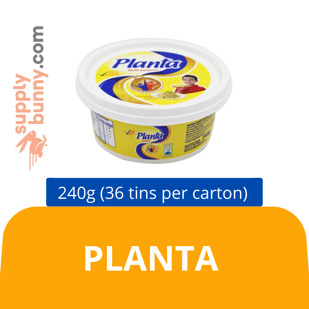 Planta (240g x 36 tins) (sold per carton) Marjerin — HORECA Suppliers ...