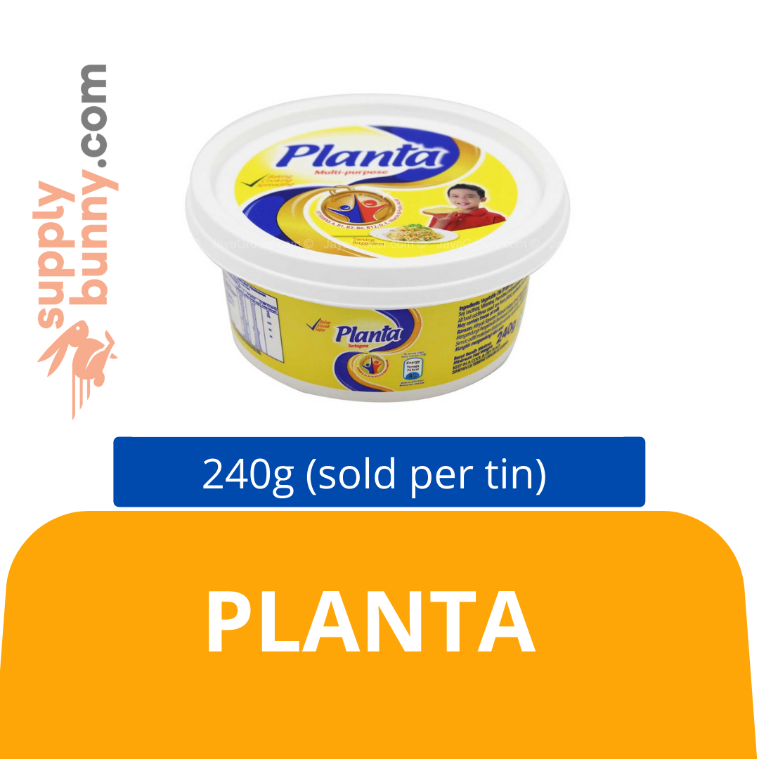 Planta 240g (sold per tin) Marjerin — HORECA Suppliers | Supplybunny