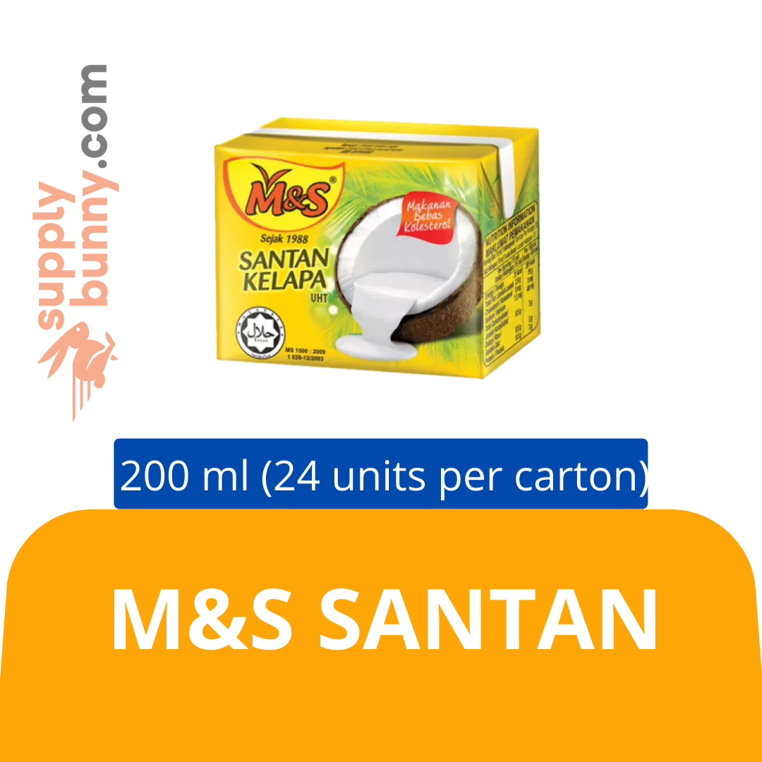 M&S Santan (200ml x 24 packs) (sold per carton) Santan — HORECA Suppliers | Supplybunny
