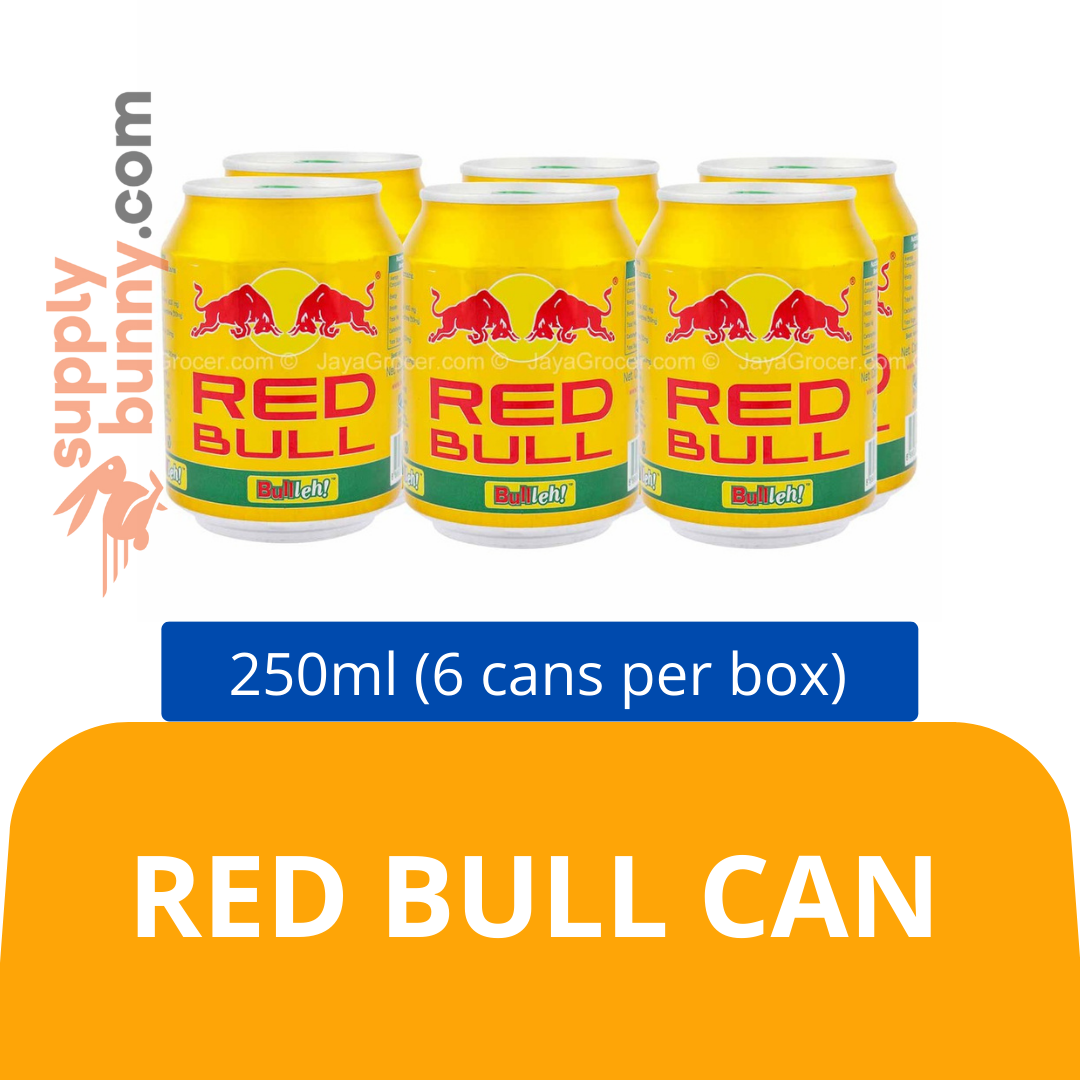 Red Bull Can 6 x 250ml (sold per box) Red Bull Tin — HORECA Suppliers ...