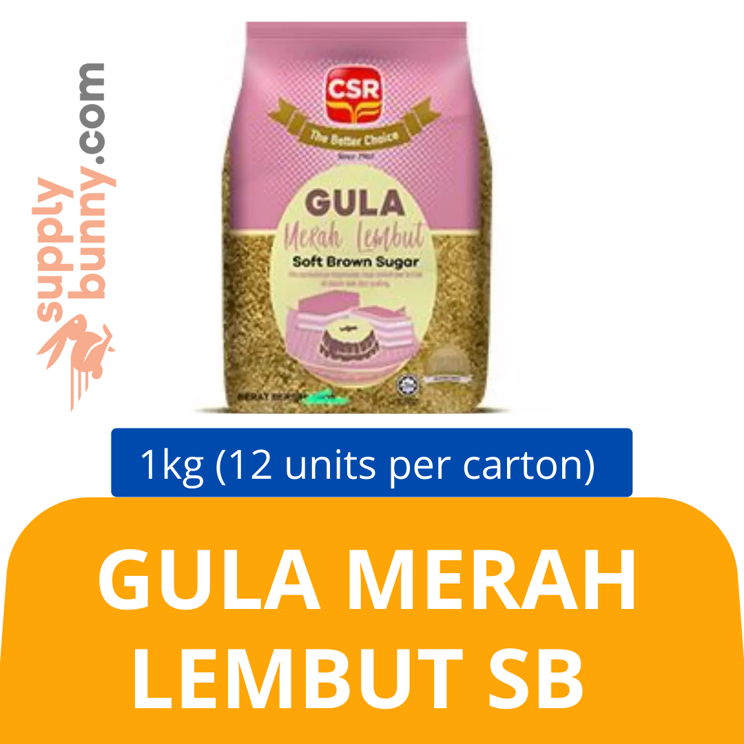 CSR Gula Merah Lembut SB (1kg x 12 packs) (sold per carton) Soft Brown ...