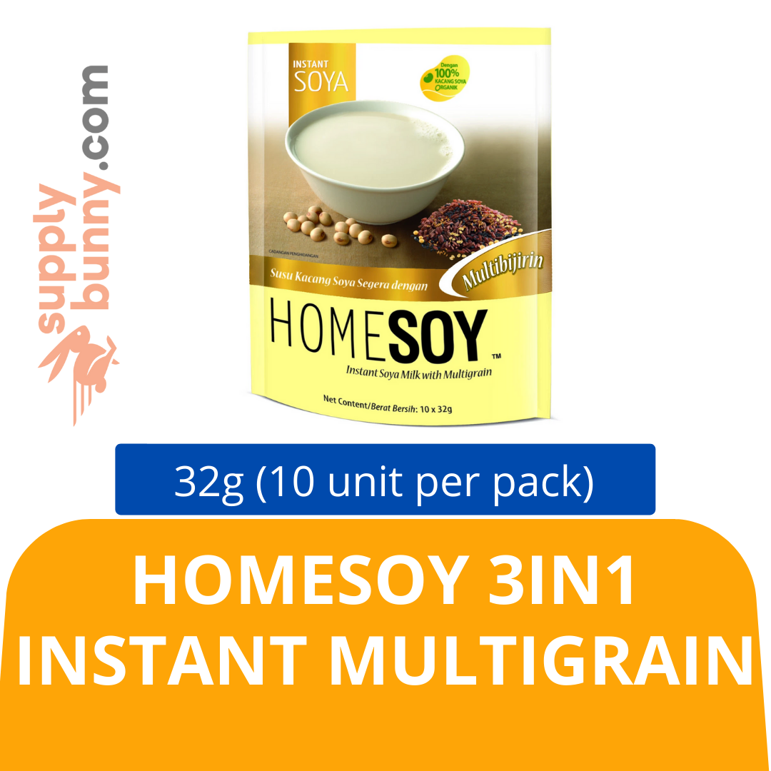 Homesoy 3in1 Instant Multigrain 32g X 10 320g X 12 Packs Sold Per Carton Pj Grocer