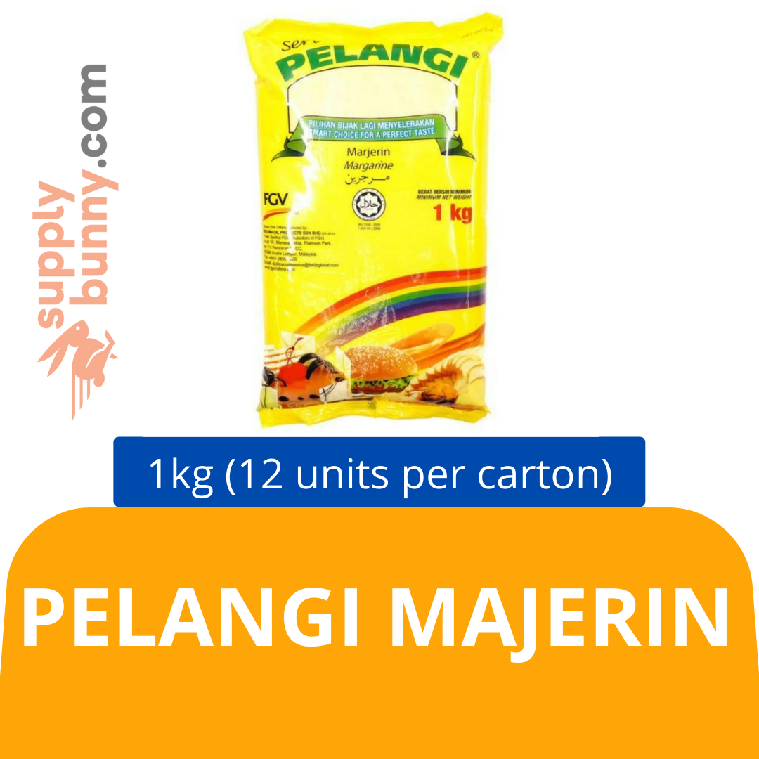 Pelangi Majerin(1kg x 12 packs) (sold per carton) Majerin Pelangi ...