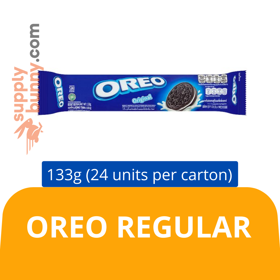 Oreo Regular (133g x 24 packs) (sold per carton) Oreo Biasa — HORECA ...
