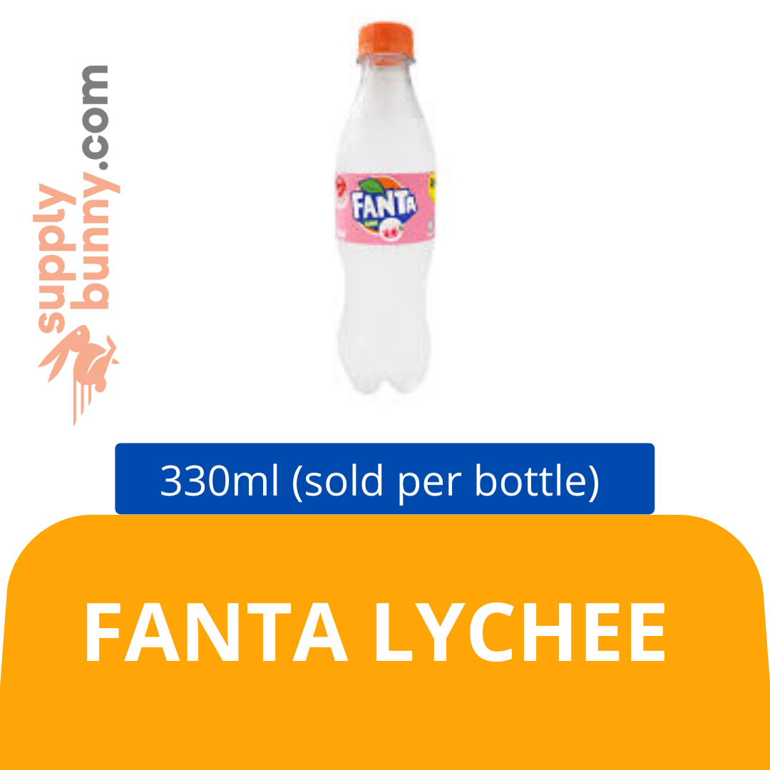 Fanta Lychee PB RM1.20 330ml (sold per unit) Botol Kecil Fanta Laici ...