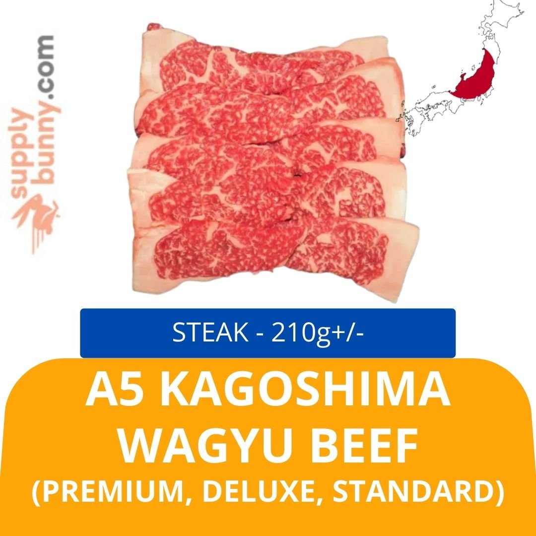 A5 - Kagoshima Wagyu Beef - Deluxe Grade 豪華級鹿儿岛和牛 (Chuck Rib, Short ...