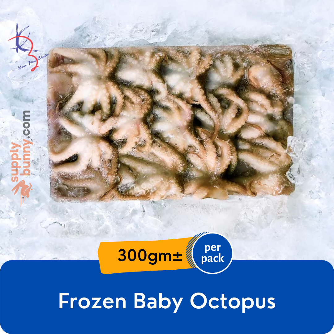 Frozen Baby Octopus 300g± (sold per pack) 小章鱼/小八爪鱼 Sotong - Kaizer ...