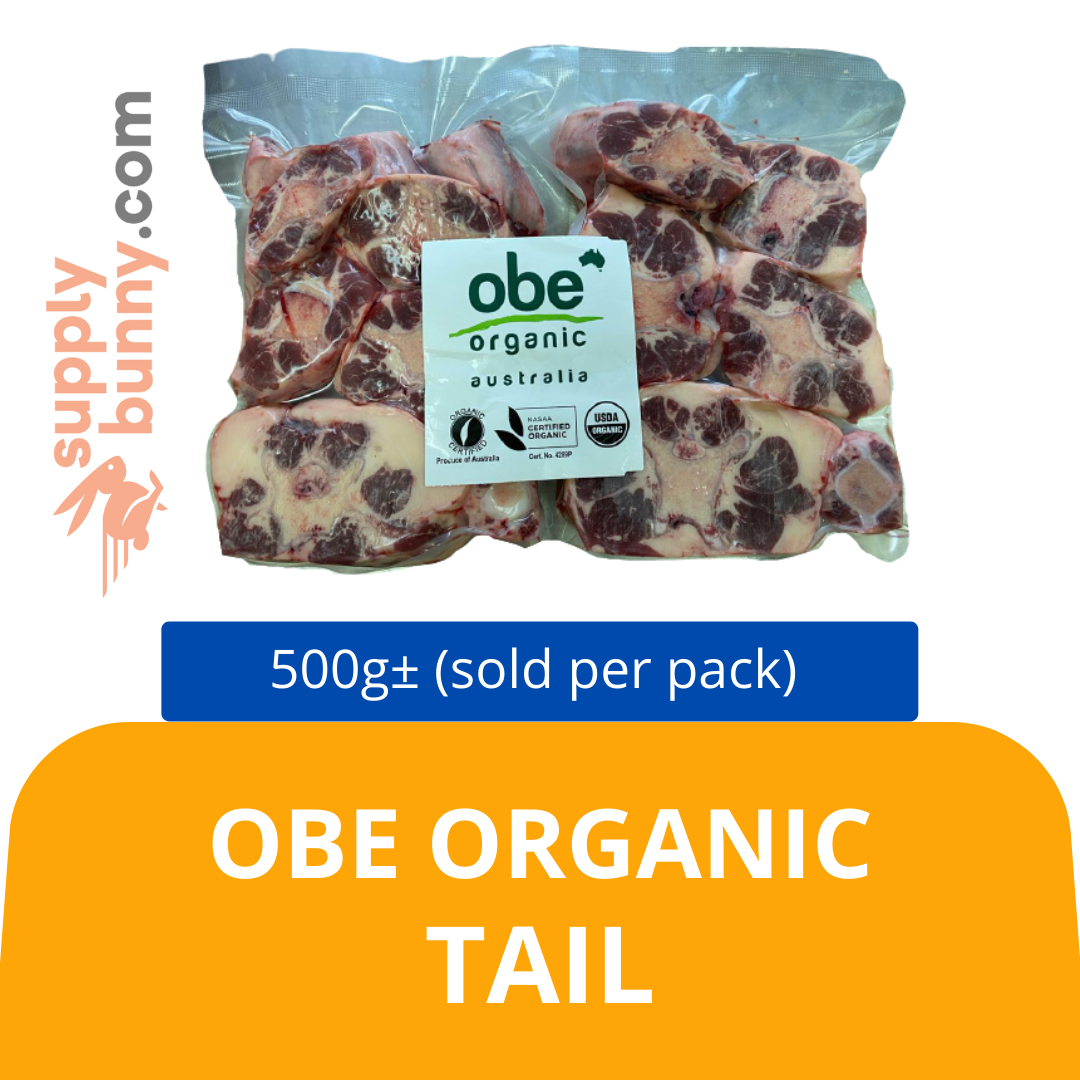 OBE Organic Tail 500g (sold per pack) — HORECA Suppliers | Supplybunny