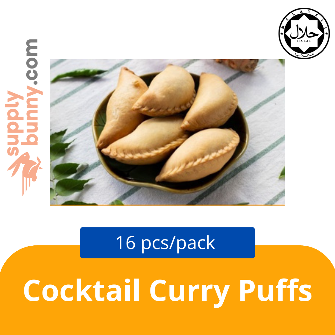 Cocktail Curry Puffs 16pcs (sold per pack) Frozen Pastry Curry Puff ...