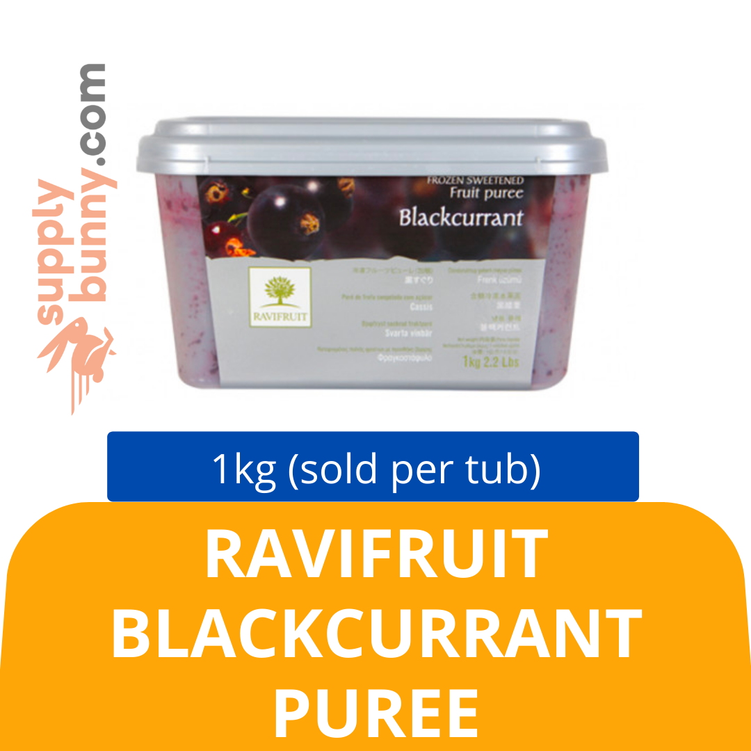 RAVIFRUIT BLACKCURRANT PUREE 1KG (sold per tub) BidFood — HORECA ...