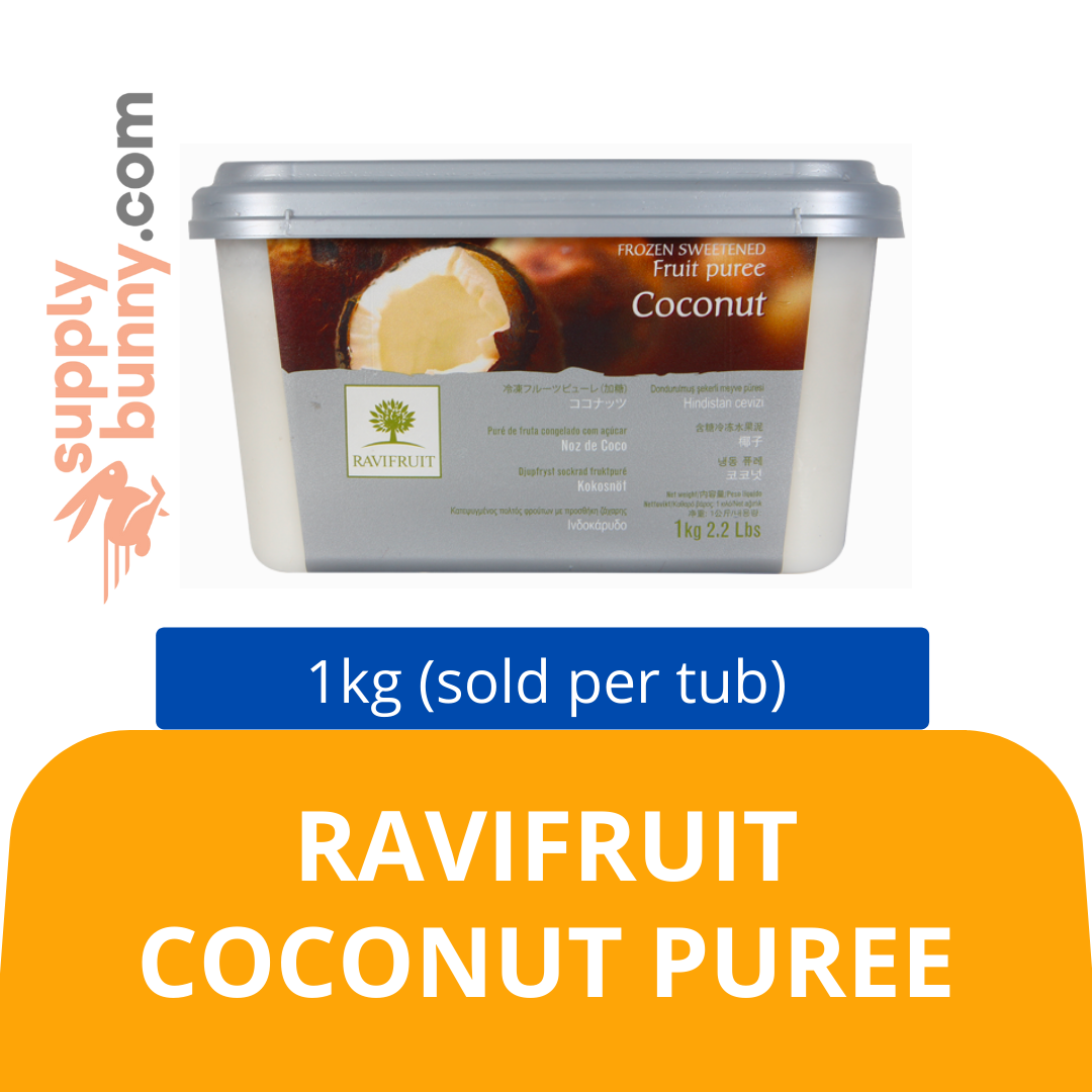 RAVIFRUIT COCONUT PUREE 1KG (sold per tub) BidFood — HORECA Suppliers ...